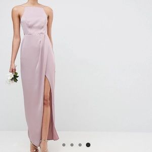 ASOS | Dresses | Asos Long Maxi Gown Backless Slit Dress | Poshmark